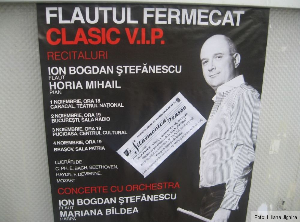 BRAȘOV. „Flautul fermecat” ajunge în recital la Patria - MyTex.ro