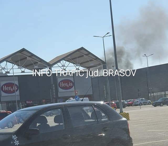 Incendiu lângă Coresi, în Brașov - MyTex.ro