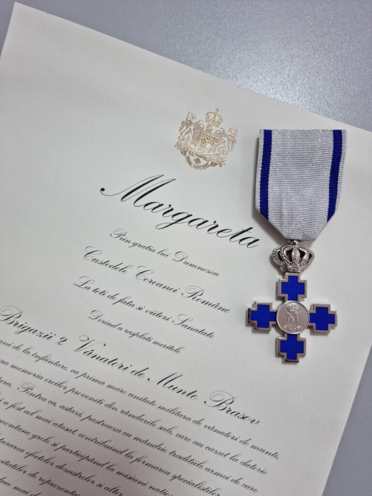 Brigada 2 VM a primit Crucea Regală - MyTex.ro