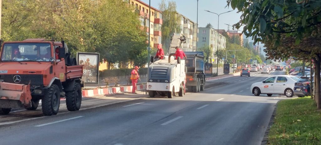 Evitați Calea București! Se lucrează la carosabil - MyTex.ro