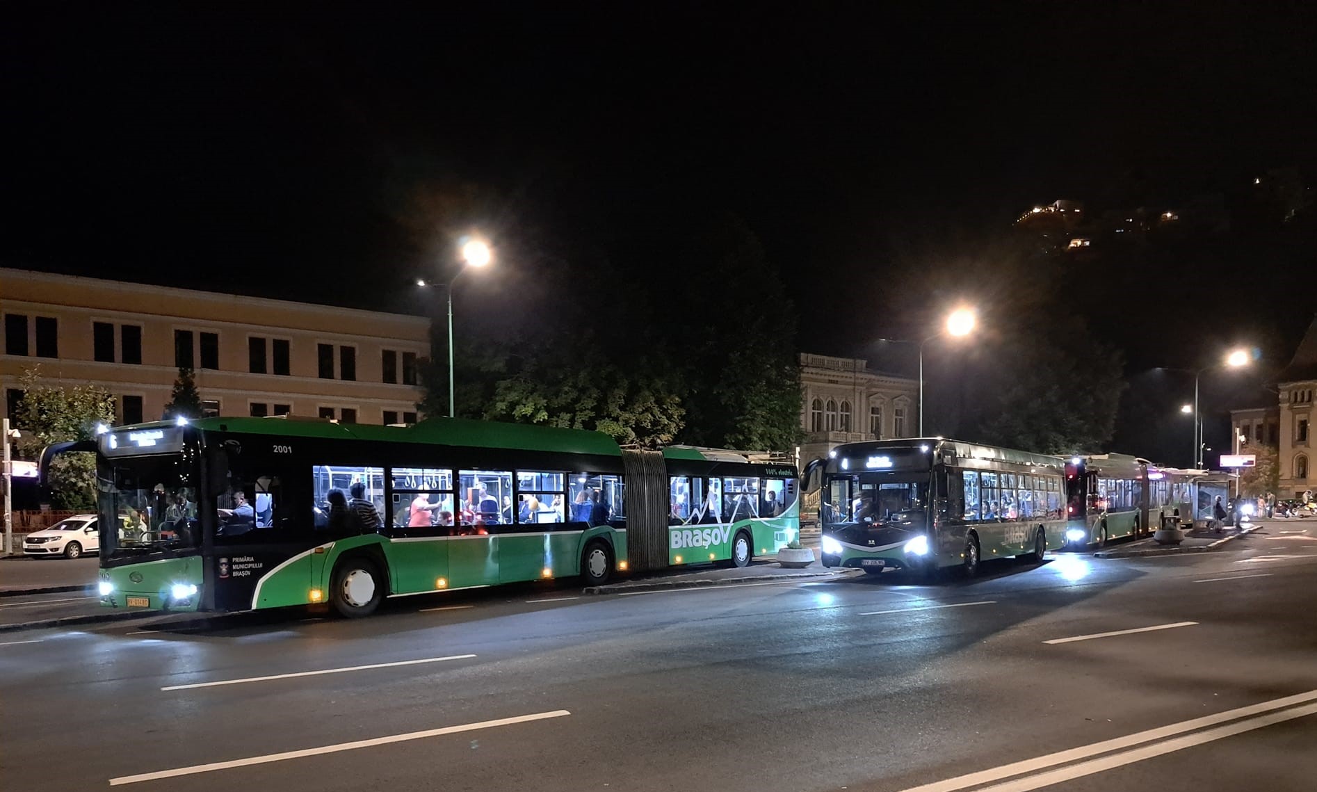 Update. Cum vor circula autobuzele RATBV în următoarele zile, inclusiv în noaptea de Revelion ...
