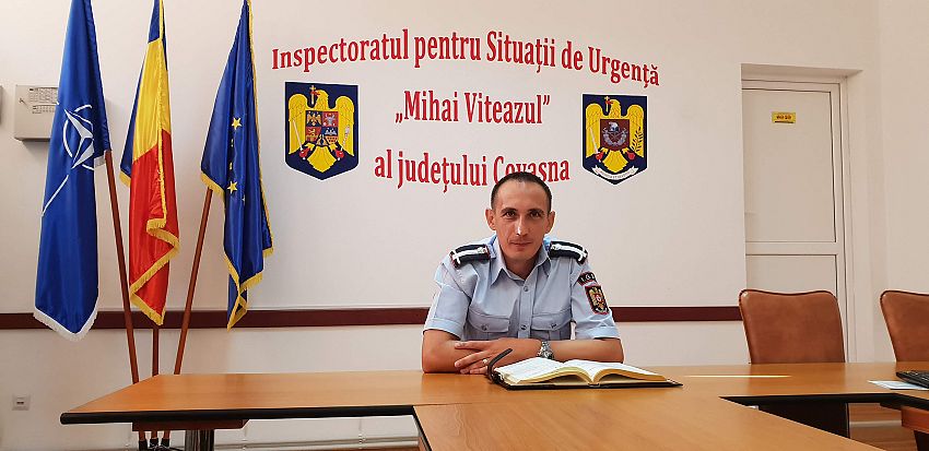 Adrian Simtea, fost șef al Serviciului de Prevenire din cadrul ISU Braşov, nu mai este la ...