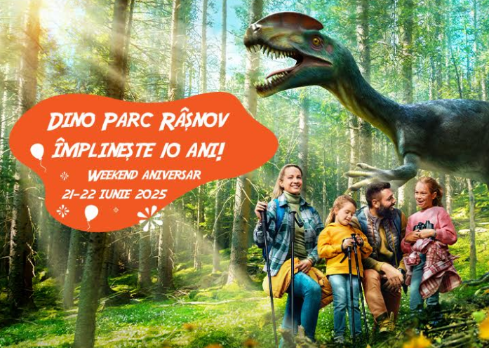 Dino Parc Râșnov aniversează 10 ani de la deschidere și pregătește ...