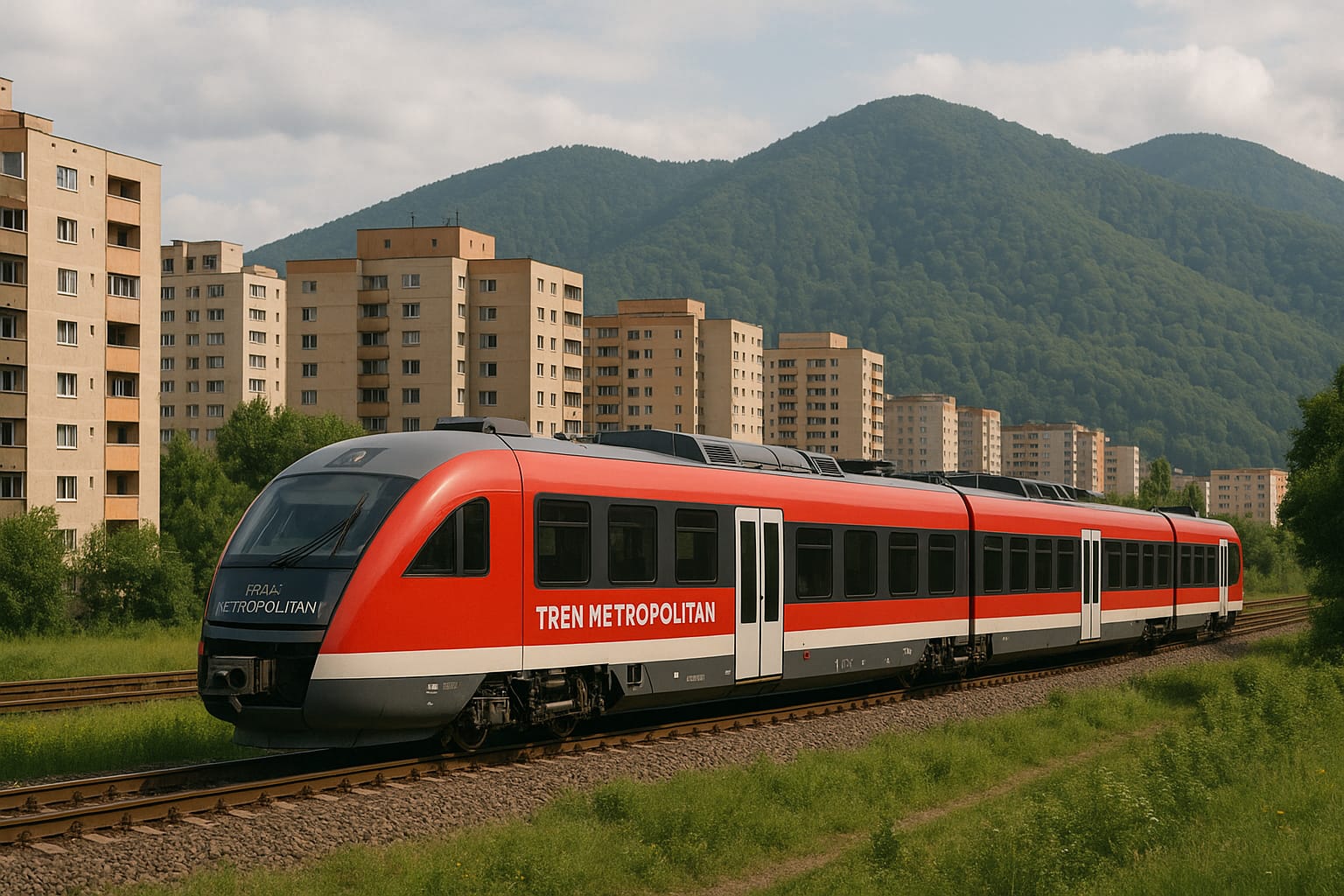 Tren metropolitan la Brașov / S-a lansat licitația pentru S.F. - MyTex.ro