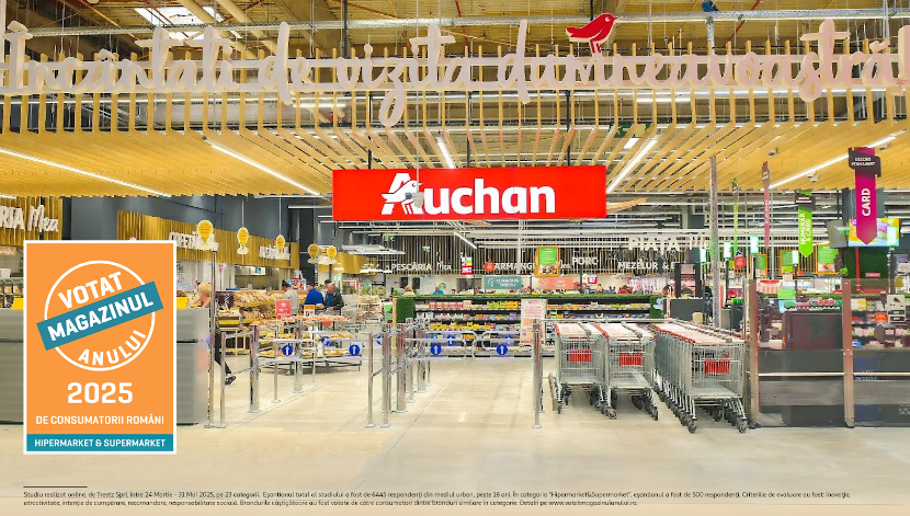 Auchan România, votat „Magazinul Anului 2025” în retailul autohton și ...