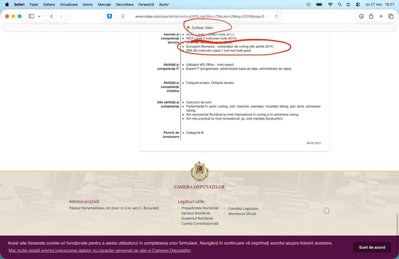 Allen Coliban - propunerea unui deputat PSD pentru a fi ministrul ...